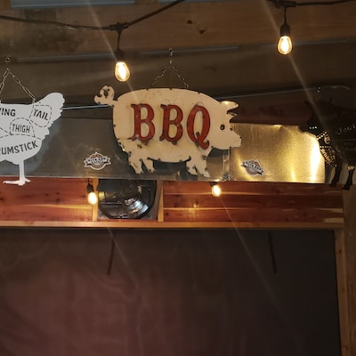 Butcher Shop Sign, Cow, Steer, Beef Meat Diagram, Beef Chart, Meat Cuts ...