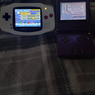Extra Mods and IPS Backlit LCD GBA Mod Nintendo Gameboy Advance Celebi ...