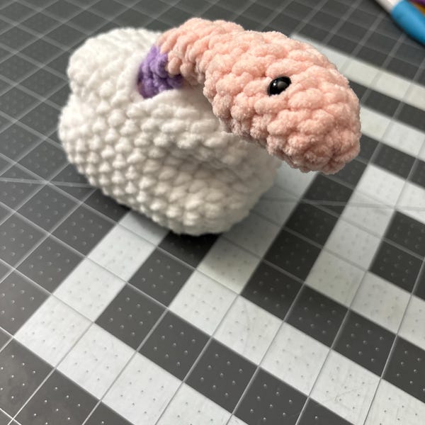 Baby Snake and Egg Crochet Pattern, Baby Snake Crochet Pattern, Snake ...