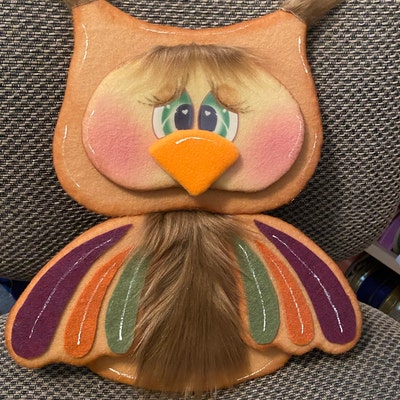 No Sew Owl PDF Pattern, Fall Owl Pattern, Owl E-pattern, Owl Attachment ...