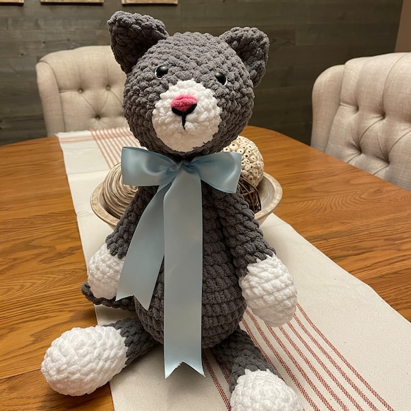 Easy-to-follow Cat Crochet Pattern: Perfect for Beginners - Etsy