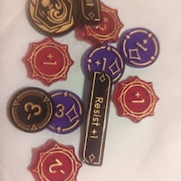 INK DRYING Tokens Compatible With Lorcana TCG - Etsy