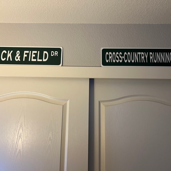 Cross-country Running, Cross-country Running Sign, CC Running Fan ...