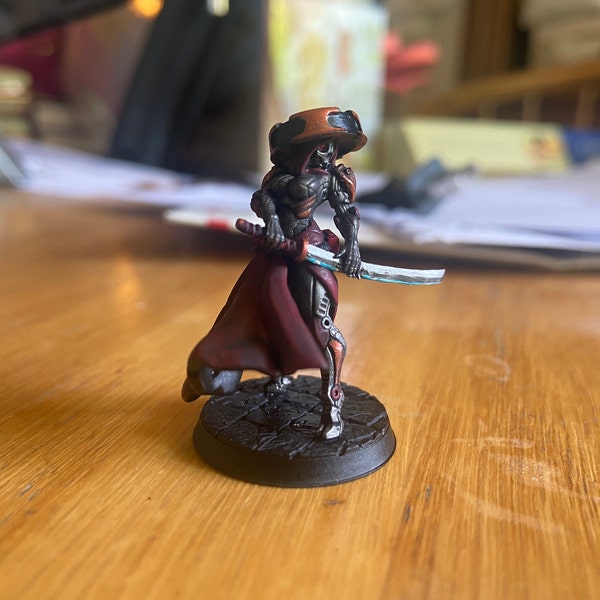 Female Cyborg Samurai | Dnd Miniature |female Samurai | Miniatures for ...