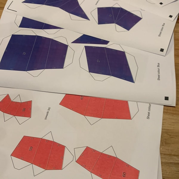 Papercraft 3d Template of Pig , Lowpoly 3D Pig , Papercraft Template ...