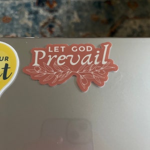 Be Still Vinyl Sticker, Christian Sticker, Peace Be Still - Etsy