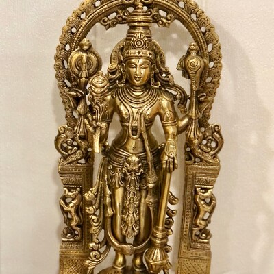 Bronze Tripura Sundari Kameshwari Empress of Desire goddess Lalita Devi ...