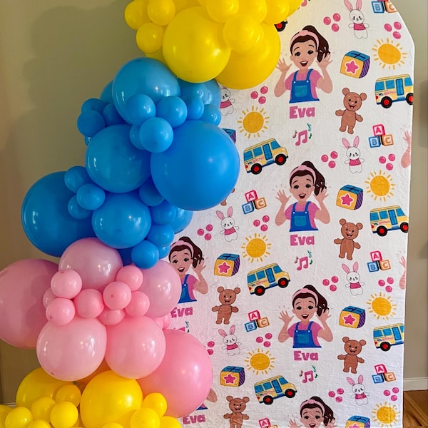 Ms Rachel Personalized Birthday Wrapping Paper, Ms Rachel Kids Birthday ...