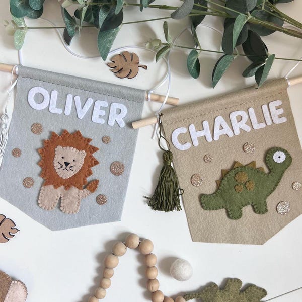 Personalised Garland, Name Garland, Felt Name Garland - Etsy