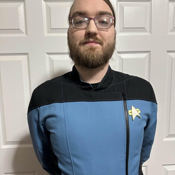 Star Trek Discovery 32nd Century Delta MINI PIN by Fansets - Etsy