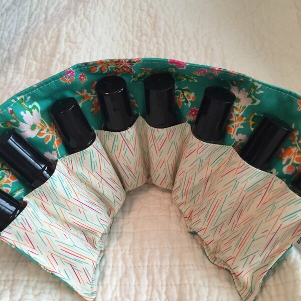 Mini Essential Oil Bag, Essential Oil Case Fox Happy Camper Roller ...