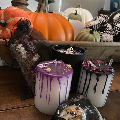Hecate Candle Goddess Grubby Candle Ritual Altar Witch Pagan Druid ...