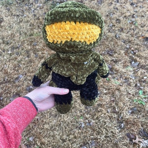 Master Chief Crochet Pattern Video Game Inspired PDF File - Etsy