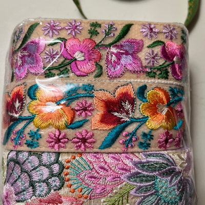 Embroidered Purse Strap Crossbody Strap for Purses Handbag Boho Bag ...