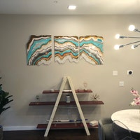 Custom Geode Mural - Etsy