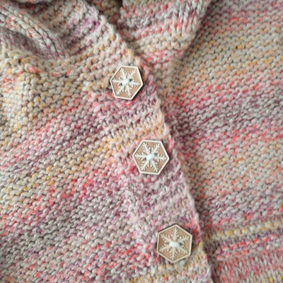 Pine Cone Buttons. 6 Buttons - Etsy