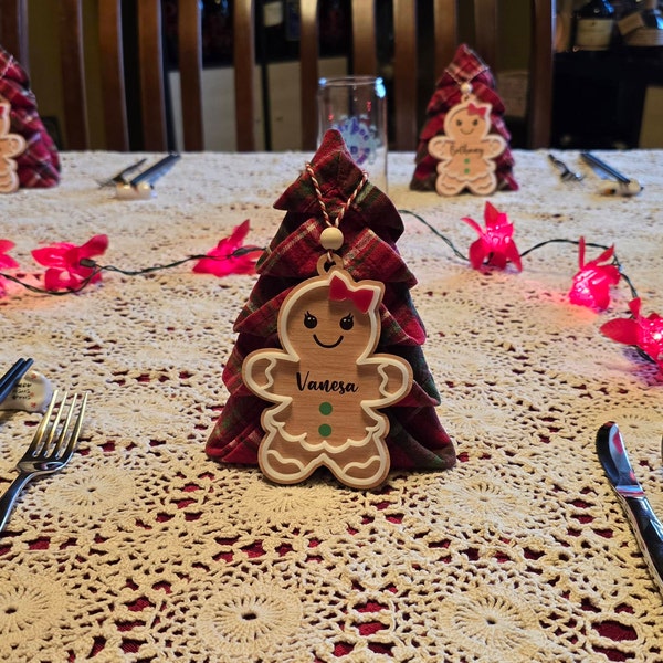 Personalized Gingerbread Christmas Ornament, 3D Customized Cookie ...