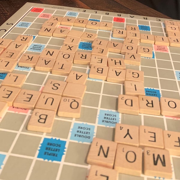 Individual FAKE Scrabble® Tiles | Single Letters | New, Straight-edged ...