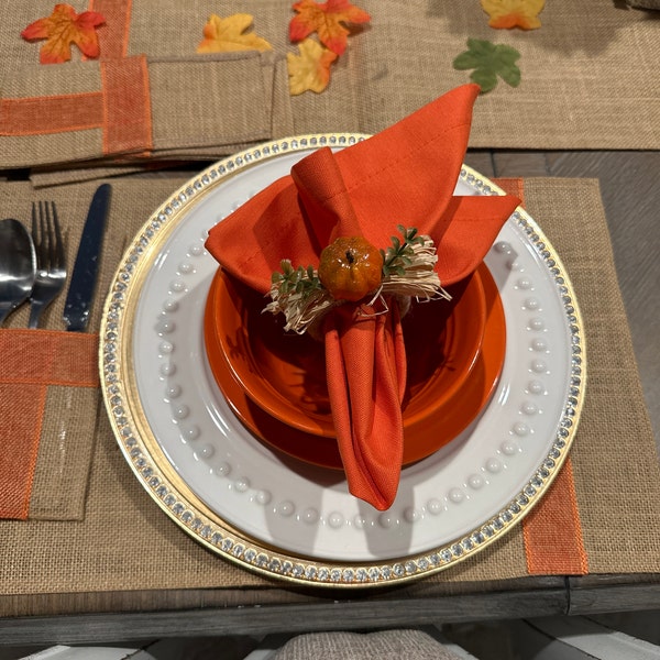 Pastel Pink Flower Napkin Rings , Christmas Napkin Holders, Holiday ...