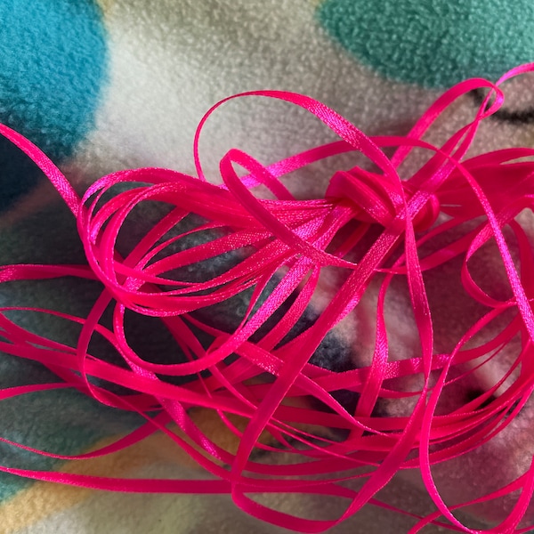 3mm Satin Ribbon, Double Faced Nylon Satin Ribbon. Available in 36 ...