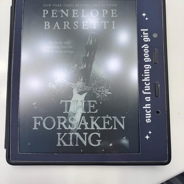 Such a Good Girl Sticker | Bookish Gift | Dark Romance Reader | Kindle ...