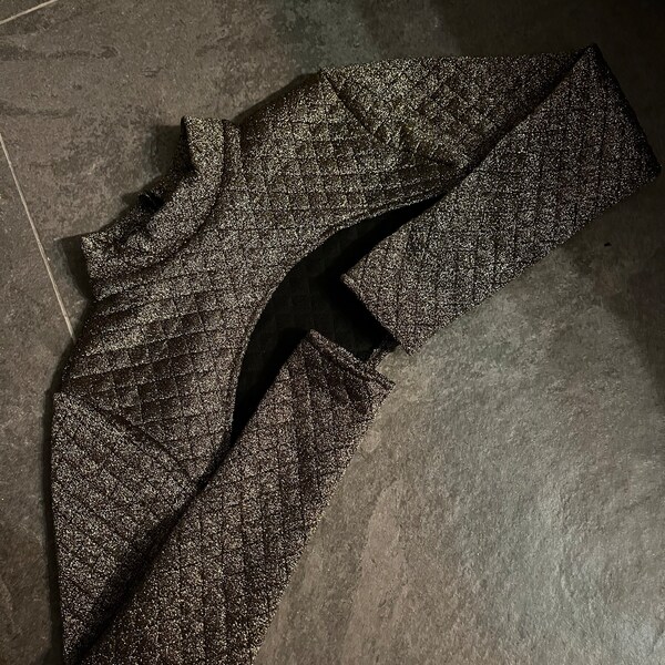 Bolero Shrug Sewing Pattern, Cropped Mock Neck Top, Short Turtle Neck ...