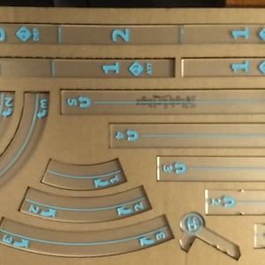 Mystery X-wing Templates - Etsy