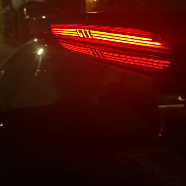 EZM Aftermarket 'GTI' Brake Light Decal Sticker for VW Golf MK7 MK7.5 ...
