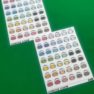 Magnetic Bookmark School Pencil or Crayon With Custom NAME - Etsy