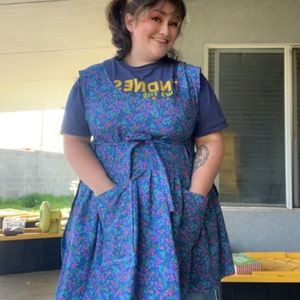 Forager Pinafore PDF Digital Sewing Pattern Cottagecore Apron Pinafore ...