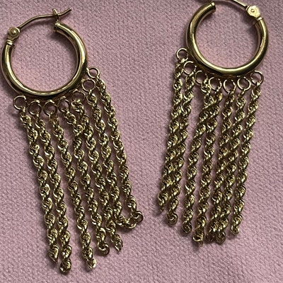 Vintage Estate Mod Geometric Anklet in 14k Gold and Diamonds - Etsy