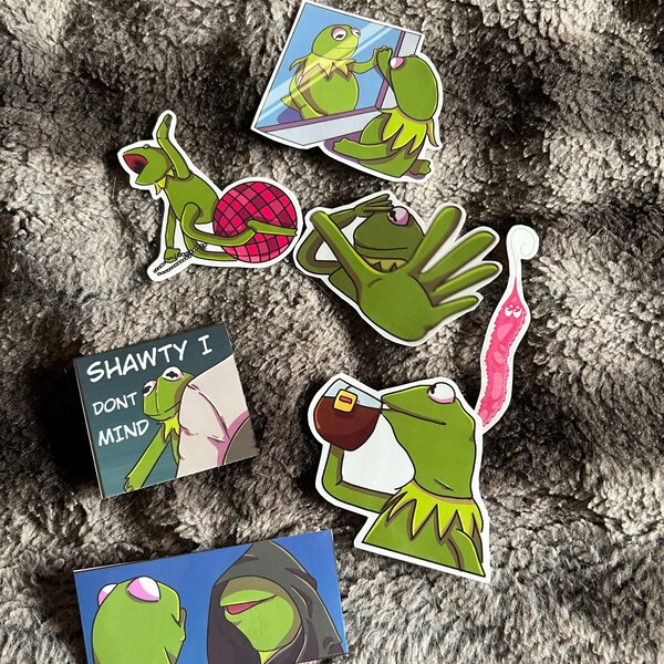 Cursed Reaction Meme Stickers - Etsy