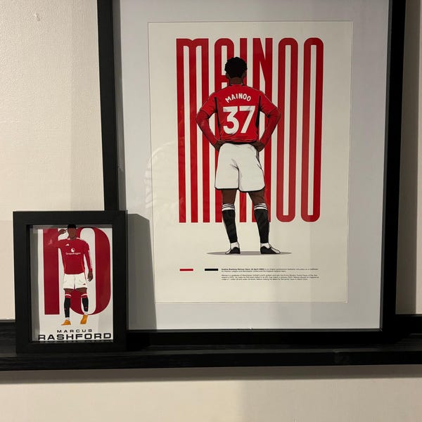 Lionel Messi Football Poster Print Career Path Timeline | Football Wall ...