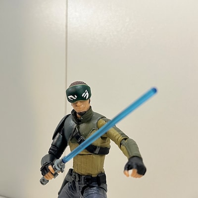 Kanan Jarrus Mask Blindfold 1:12 Scale Black Series - Etsy