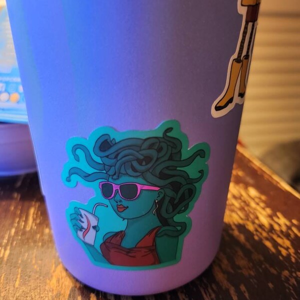 Record Player Sticker, Bad Reputation Lyrics, Gift for Music Lover ...