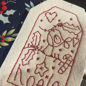 Christmas 2023 PDF HARE and Robin Stitchery Drawings With Basic ...