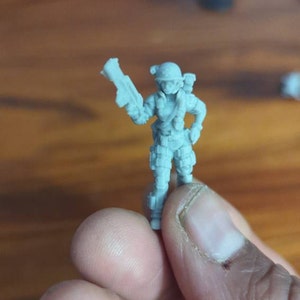 6pc Modular Rakshakin Tabaxi Warriors 32mm Scale Dnd Miniature Dungeons ...