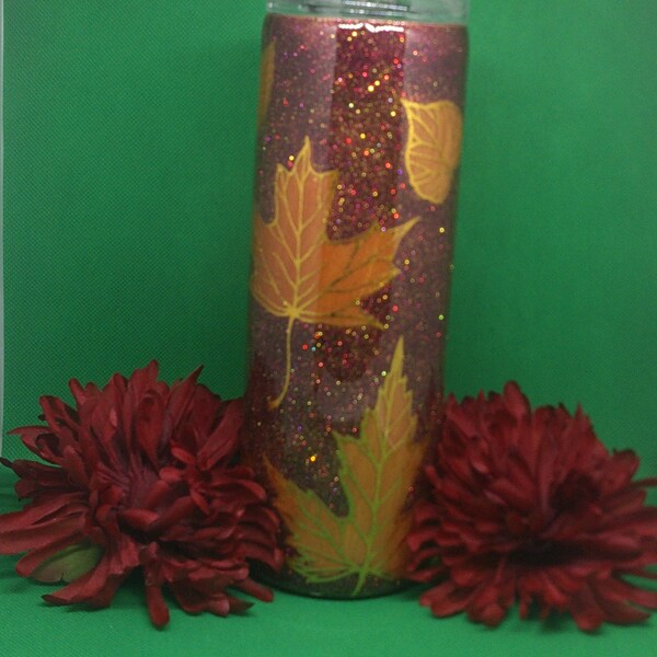 Fall Leaf Textile Design With Decal and Outlines SVG DXF PNG (youtube ...