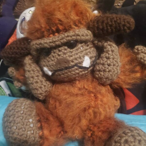 MADE TO ORDER Large or Small Ludo From the Labyrinth Plush Crochet ...