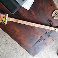 SPAMJO Canjo Cigarbox Guitar Banjo Dulcimer ... Made in Tennessee ...