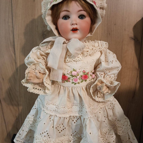 Embroidered Dress for Doll Effner Little Darling, Paola Reina. Handmade ...
