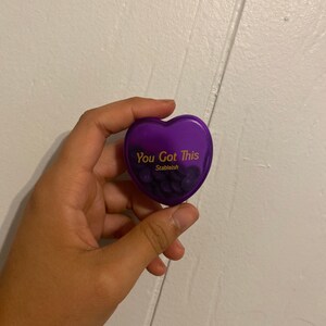 Self Care Cute Purple Pill Box Mental Health - Etsy