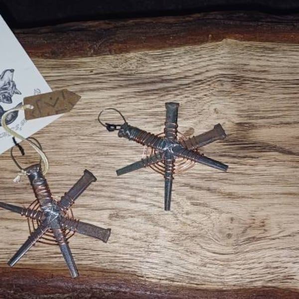 Voodoo Pins Hand Crafted (3) - Wicca, Hex, Pagan, Handmade, Altar ...