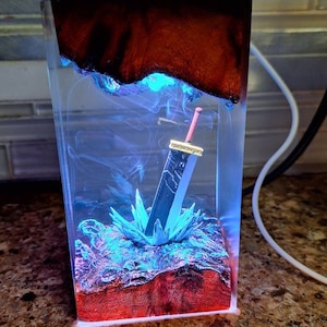 Diorama Resin Epoxy,desk Decor,handcrafted Decor,perfect Gift for Game ...