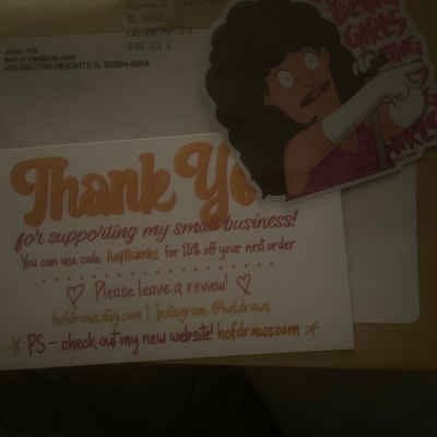 Gene Belcher Girls Being Girls Sticker Bob's Burgers Cutie Patooties ...