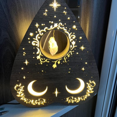 Coppermoon Light Luna Moth Shelf Luna Moth Lamp Luna Moth - Etsy