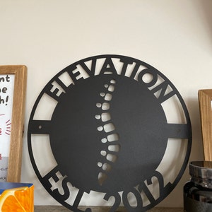 Personalized Chiropractic Sign, Chiropractor Sign, Chiropractor Gift ...