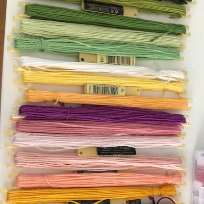 20x Botanicals DMC Flosses, Dmc Threads, DMC Kit, Dmc Set of Colors ...