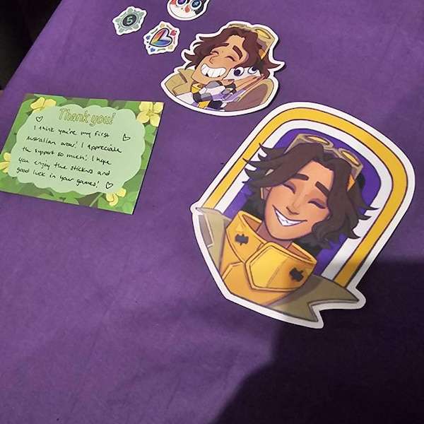 Overwatch Pride Stickers | Venture, Soldier 76, Tracer, Baptiste ...