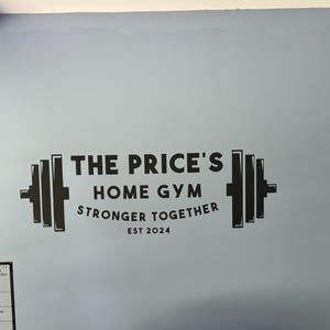 The Body Achieves What the Mind Believes Fitness Wall Decal ...